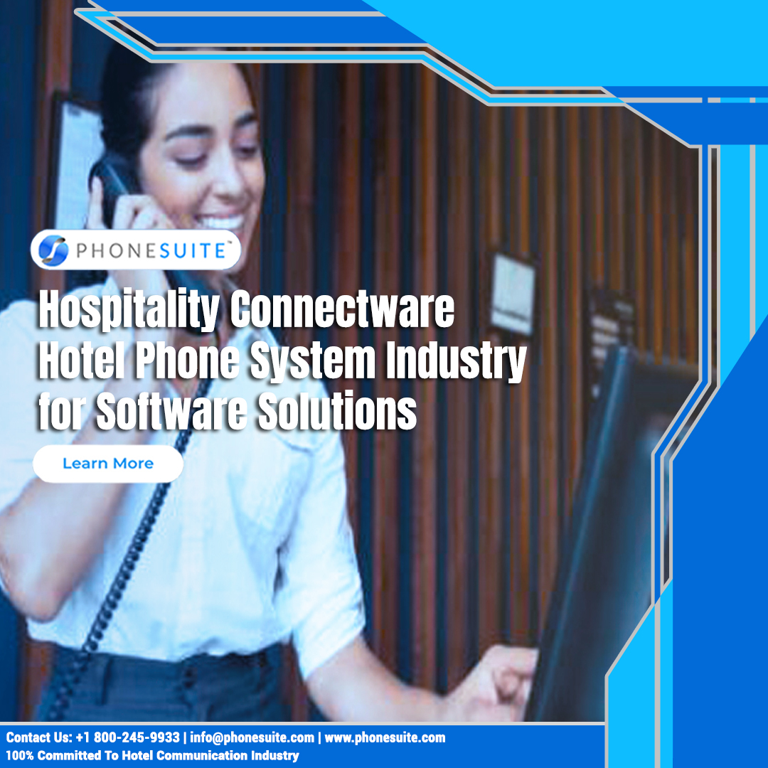 Hospitality Hotel Phone System for Industry Software Solutions