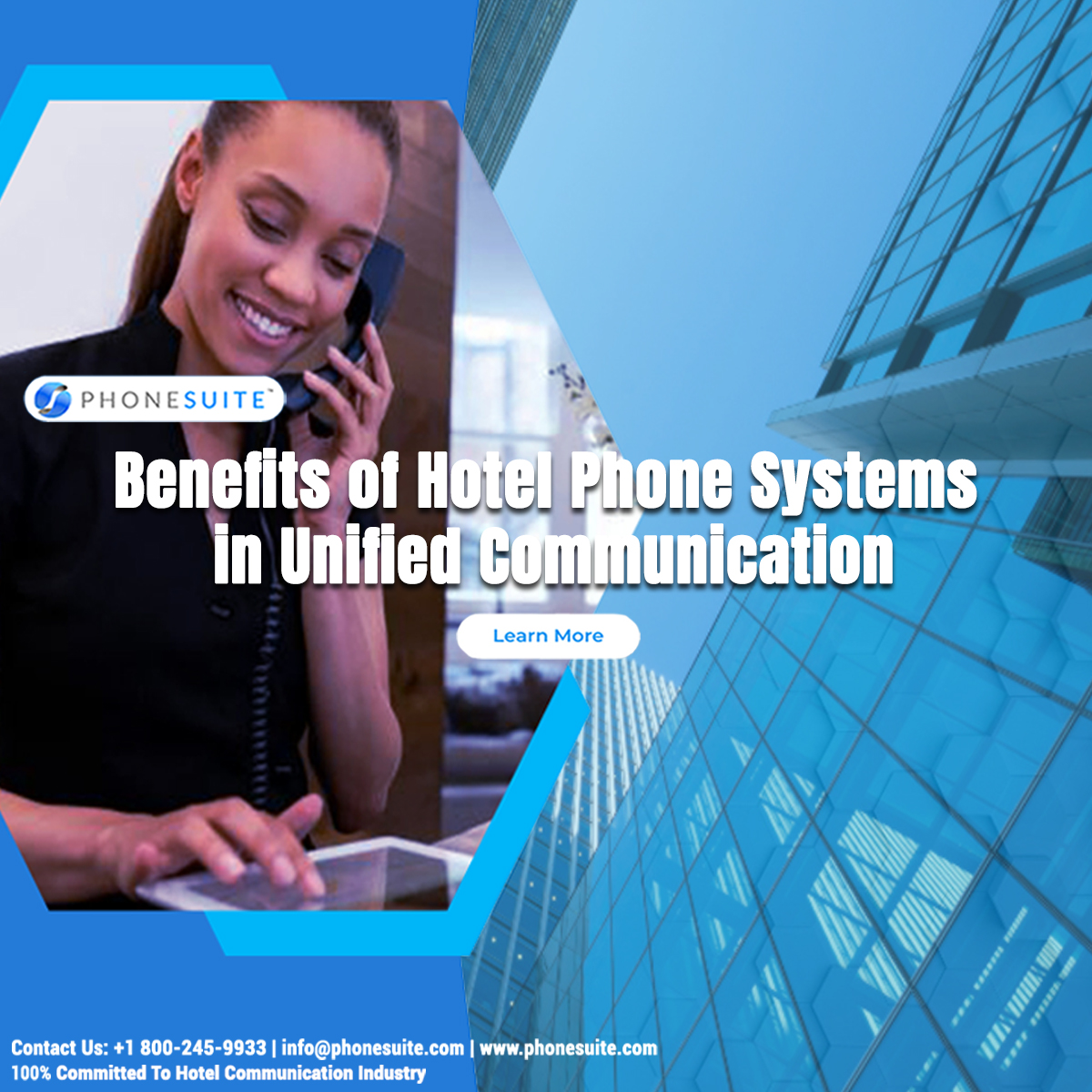 Benefits of Hotel Phone Systems in Unified Communication - Phonesuite